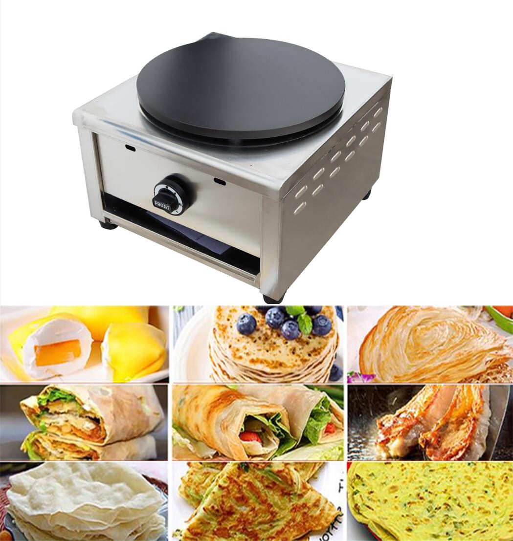 Techtongda Crepes Maker Commercial Pancake Fruit Machine Single Head LP ...