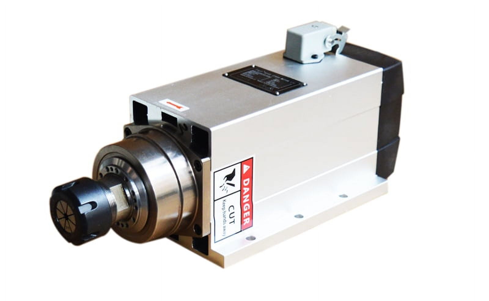 Techtongda ER32 Square Spindle Motor with Flange for CNC Router ...