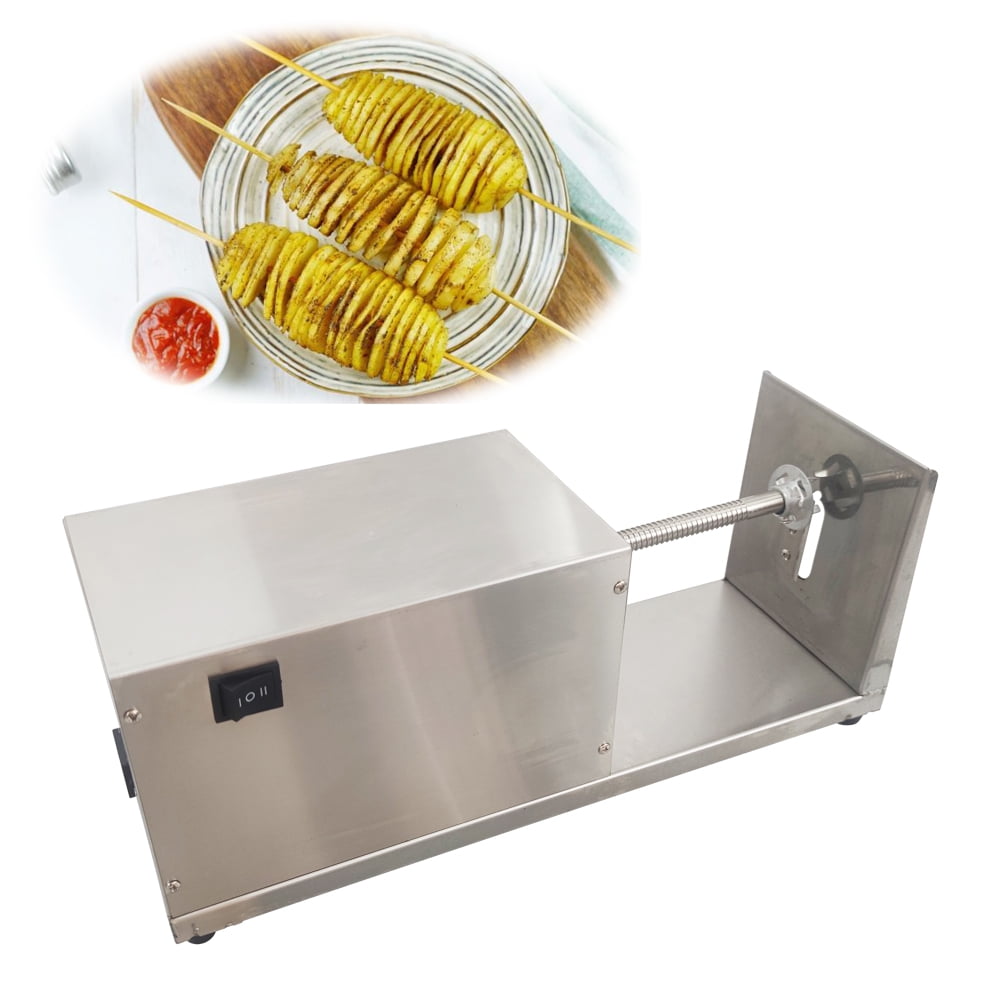 Techtongda Electric Potato Tower Potato Slicer Cutter Spiral Cutting ...