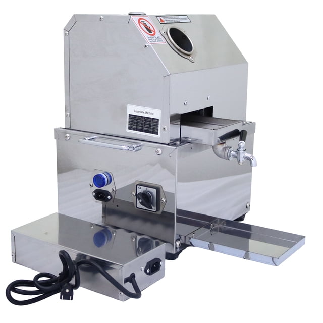 Techtongda 350W Electric Sugarcane Juice Extractor, Stainless Steel ...