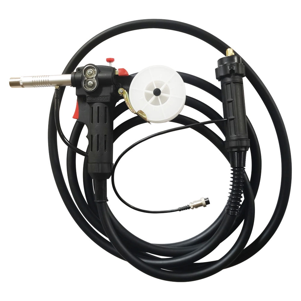 Techtongda Euro Adpator MIG Welder Spool Gun Wire Feed with 16.4ft ...