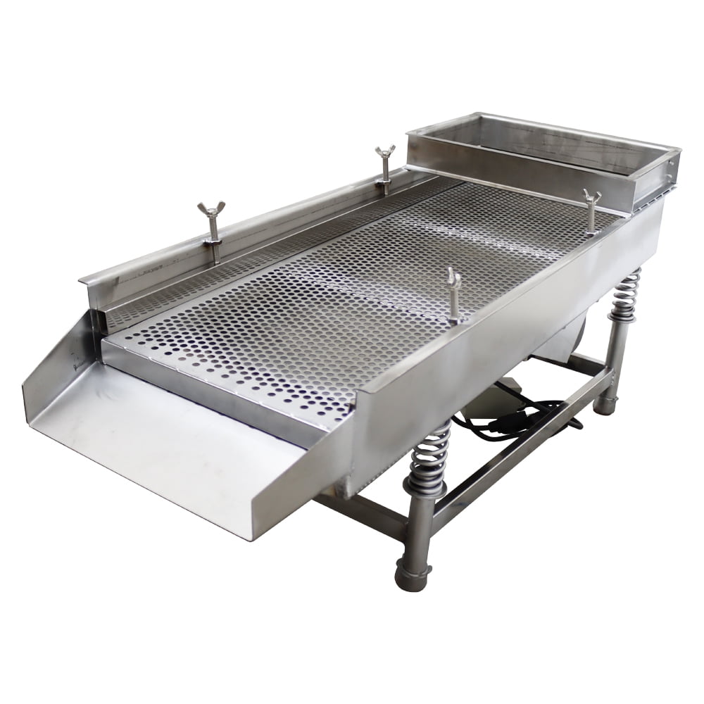 Techtongda Full Stainless Steel Linear Vibrating Screen Single Layer Linear Screen With 7mm
