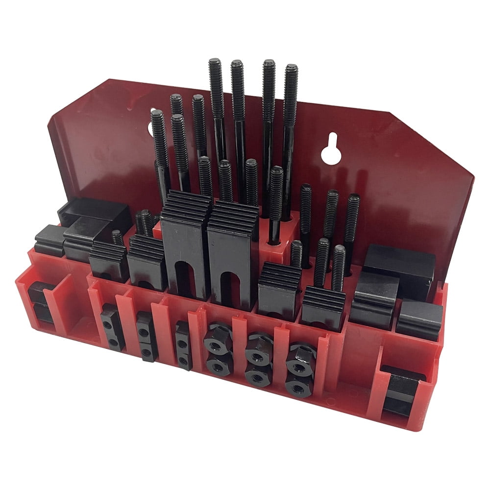 Techtongda High-speed Steel 58 Sets of Fixtures Clamp Clamping Bolt T ...