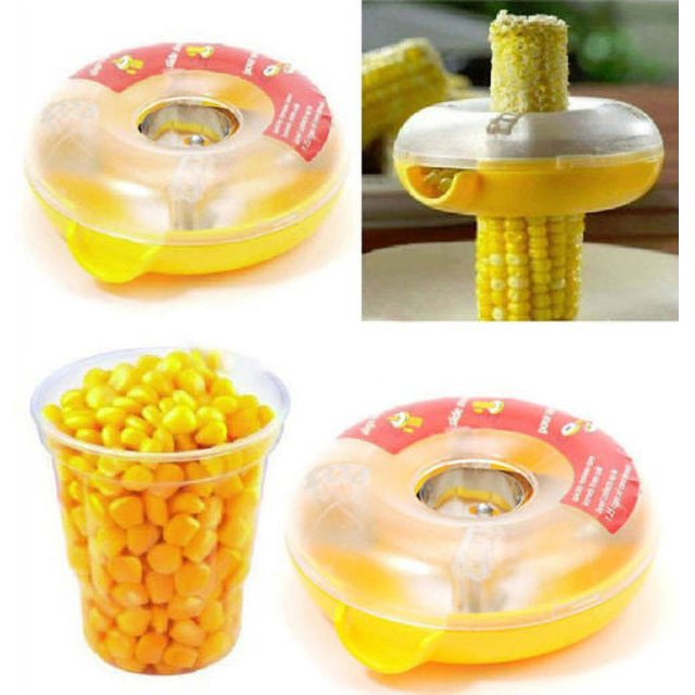 Techtongda Kitchen Tool Washable One Step Corn Thresher Peeler New ...