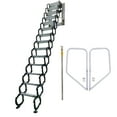 Techtongda Telescopic Loft Wall Ladder Stairs, Wall Mounted, Folding ...