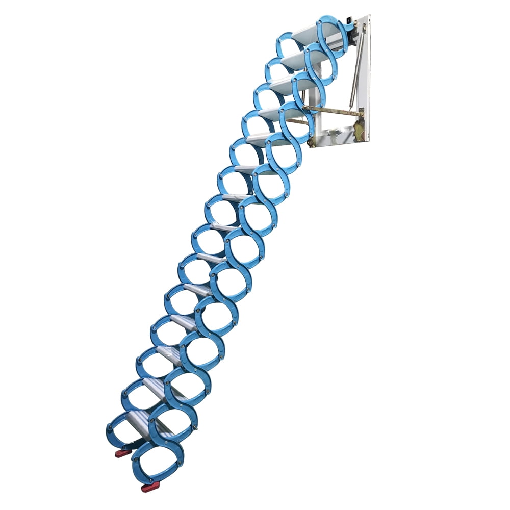 Techtongda Loft Wall Ladder Stairs Attic Stairs Wall Mounted Type ...
