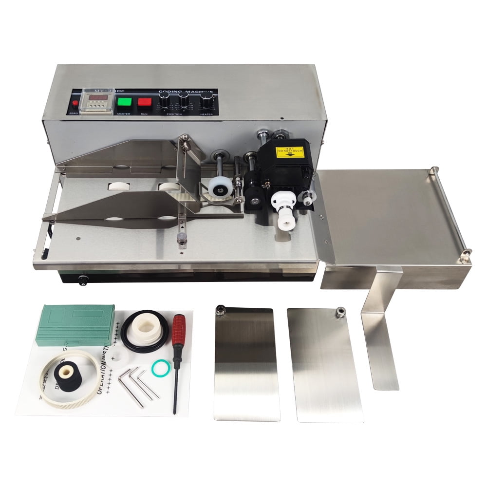 Techtongda MY-380F Solid-ink Continuous Coding Machine Date Code Marking - Walmart.com