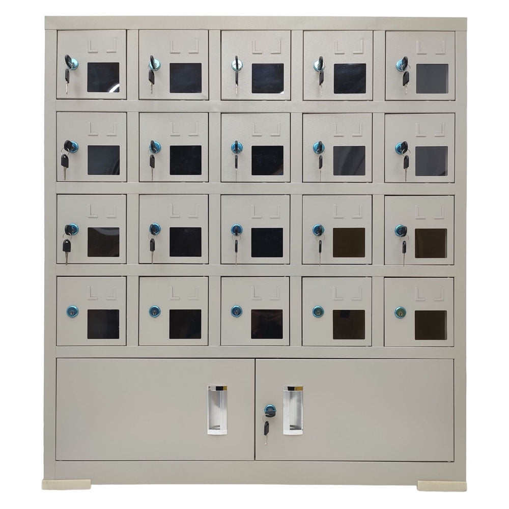 Techtongda Mobile Phone Storage Cabinet Cell Phone Locker Cabinet Key ...