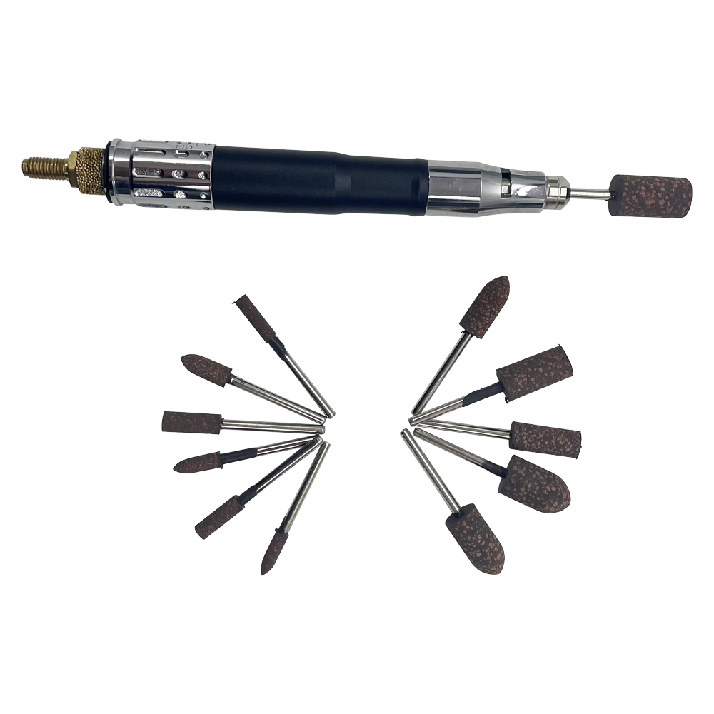 Techtongda Pneumatic Engraving Mill Polishing Rotary Kit 3mm Pencil ...