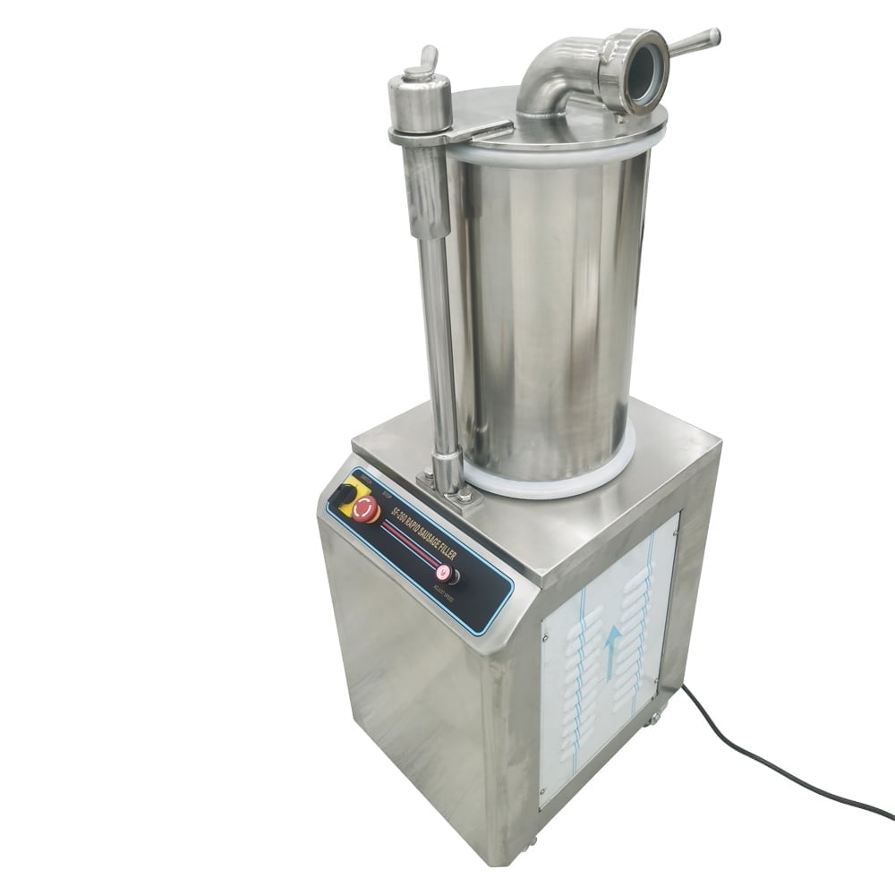 Techtongda SF-260 26L Hydraulic Sausage Filler, Stainless Steel ...