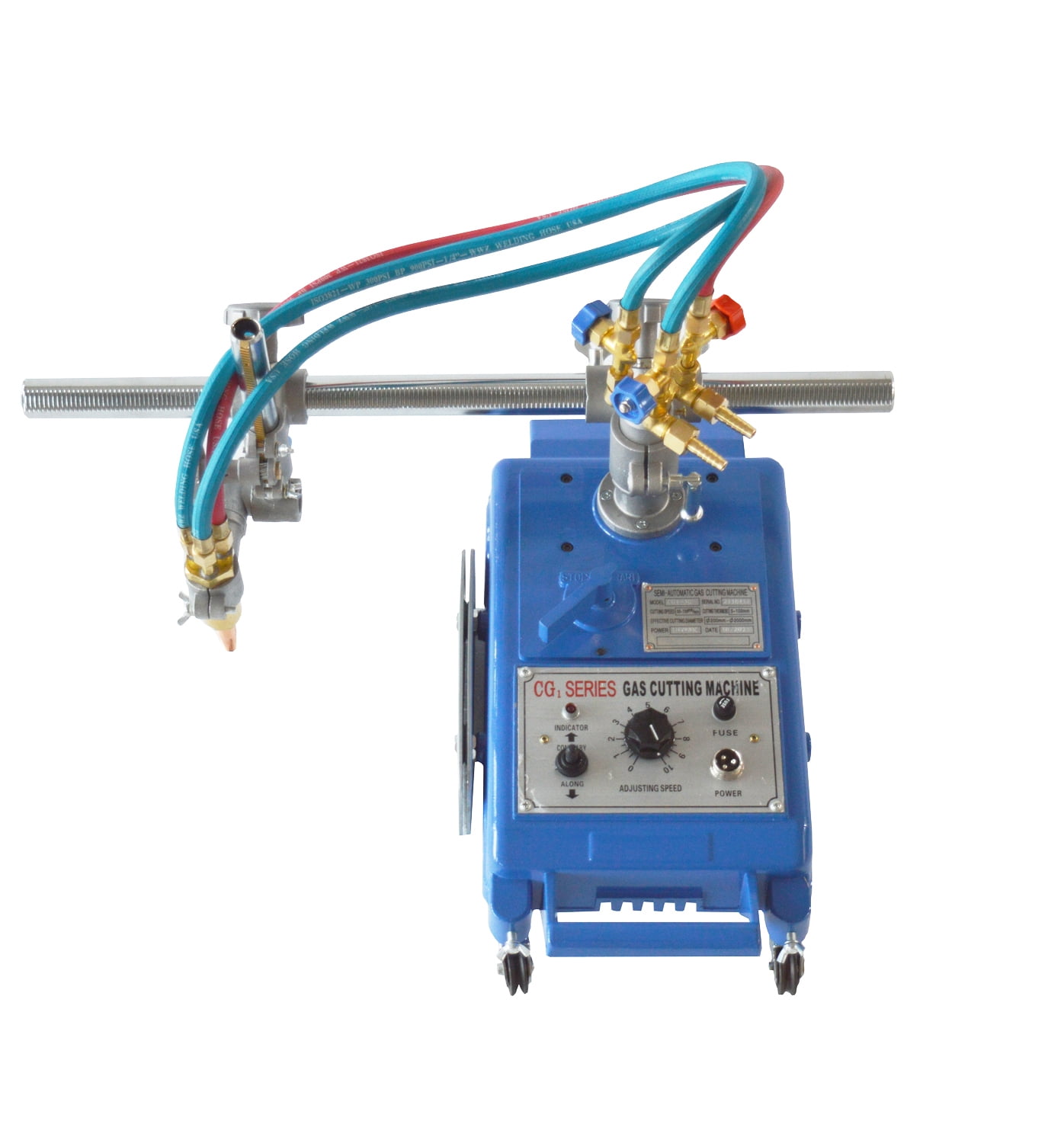 Techtongda Semi-automatic Double Torch Track Burner Portable Handle Gas ...