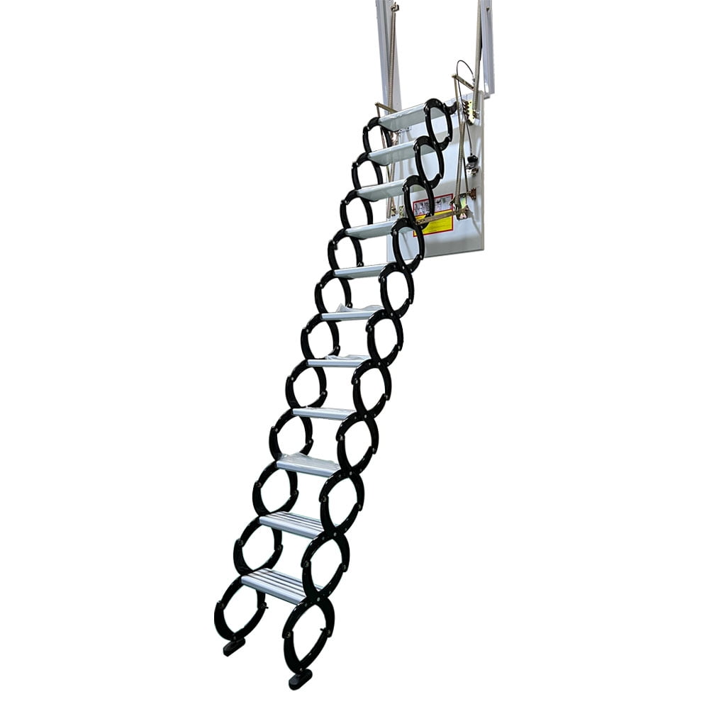 Techtongda Side-mounted Loft Wall Ladder Stairs Hidden Attic Telescopic ...
