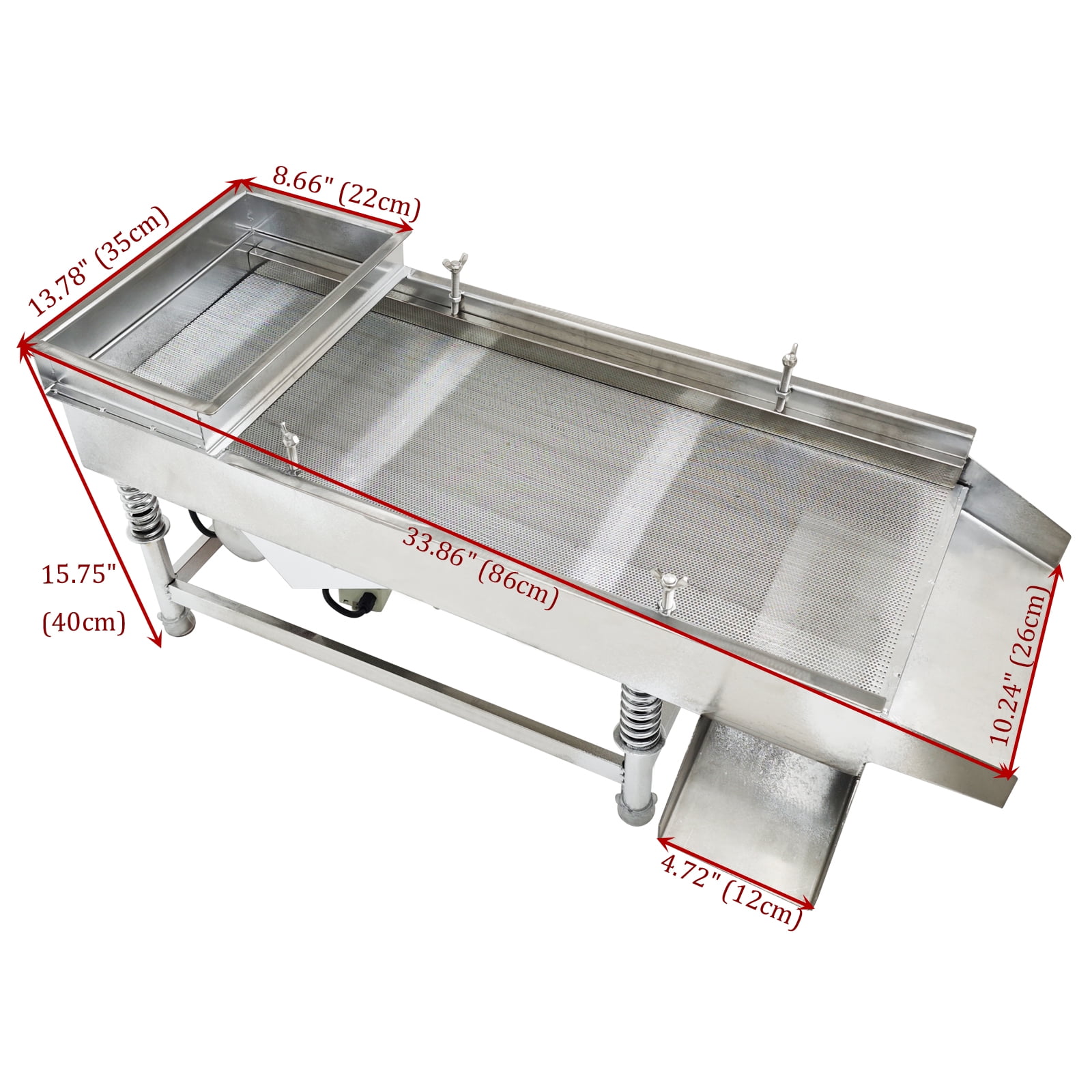 Techtongda Small Linear Screen Linear Vibrating Screen Stainless Steel ...