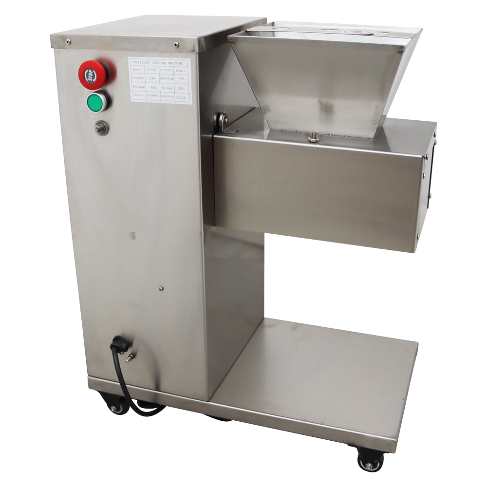 Techtongda TJ130L Stainless Commercial Meat Slicer Cutter Meat Cutting ...