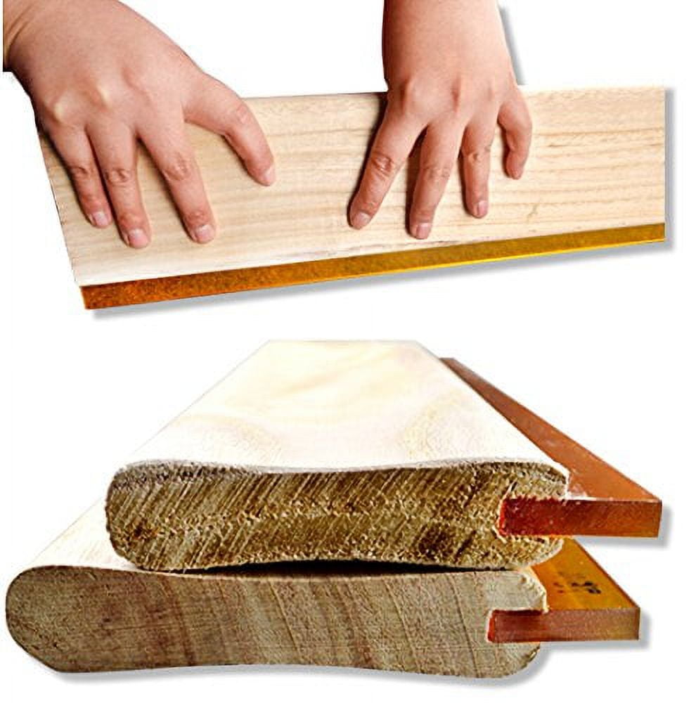 Techtongda Wide Silk Stencil Screen Printing Squeegee Wood Screen Ink ...