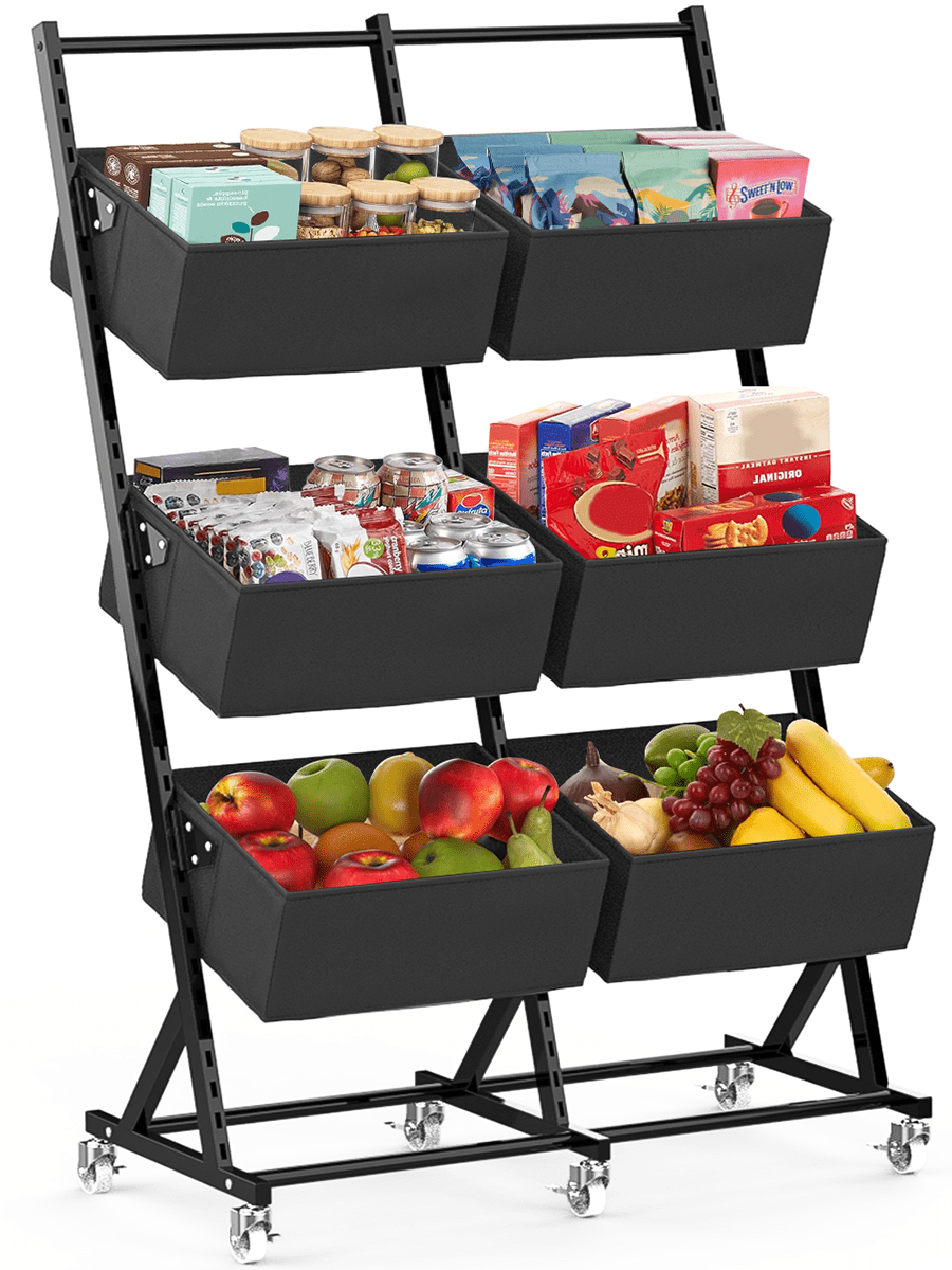 Techvida Fruit Basket Rack Kitchen Pantry Organizers and Storage ...