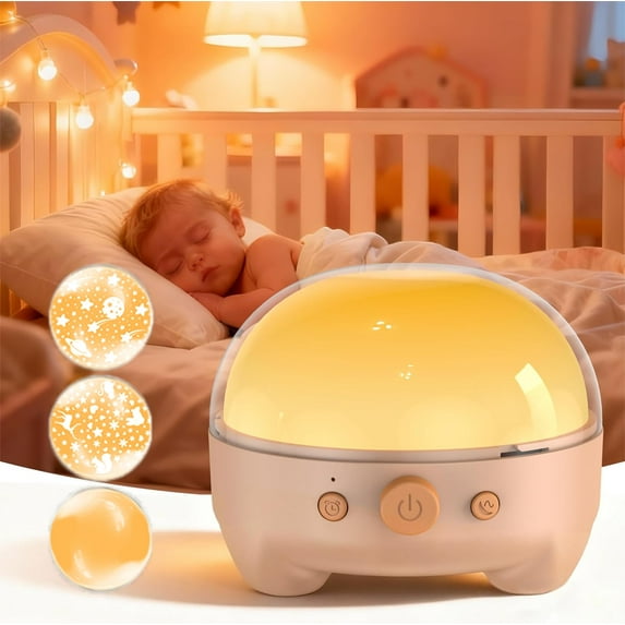 TeckyGem Baby Sound Machine, White Noise Machine for Baby Sleeping with ...