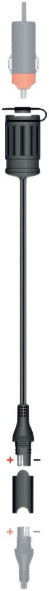 OptiMate Cable O-06, Adapter With 21mm Auto Socket For An Automotive ...