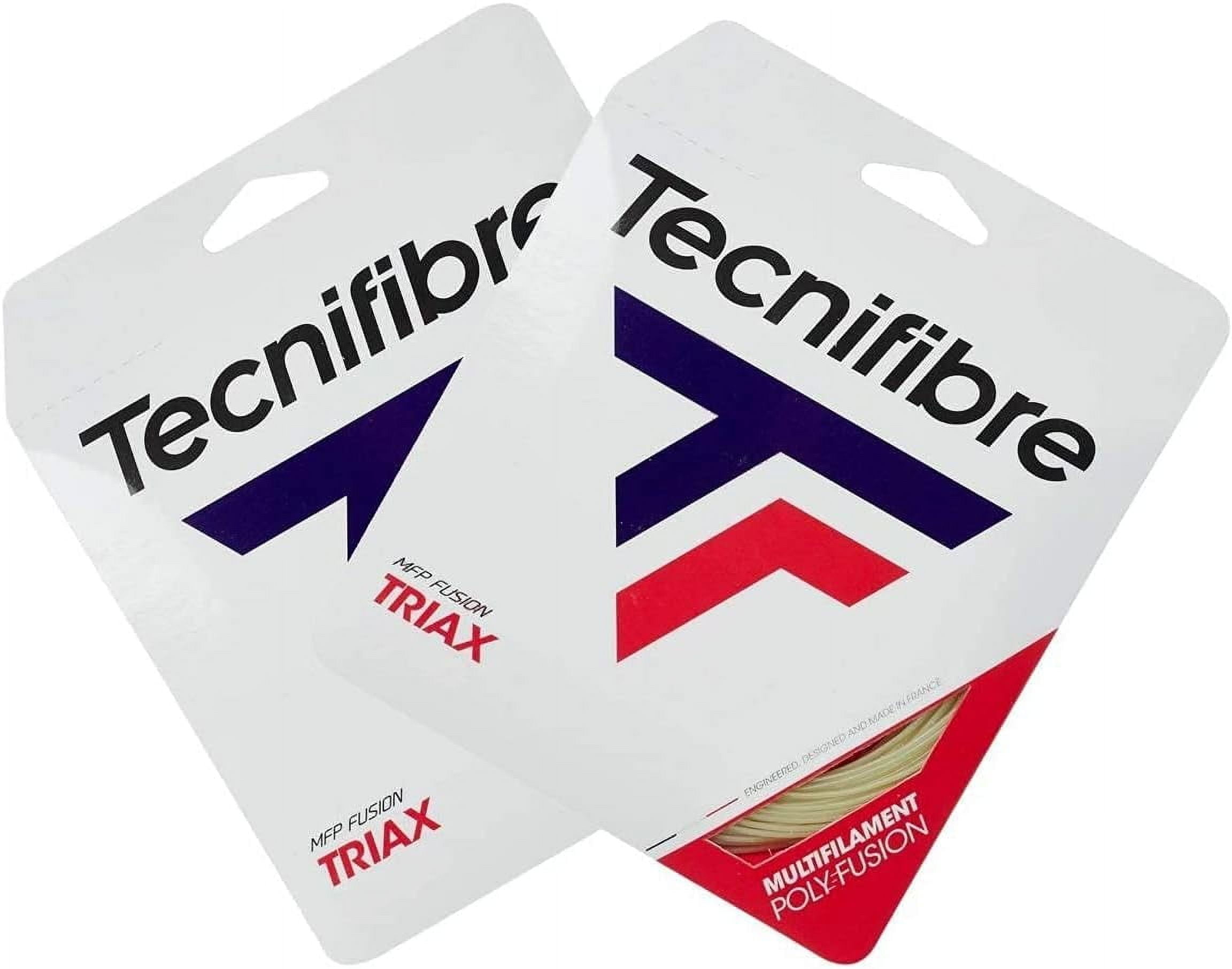 Tecnifibre Triax Tennis String - 2 packs - Choice of Gauge - A poly ...