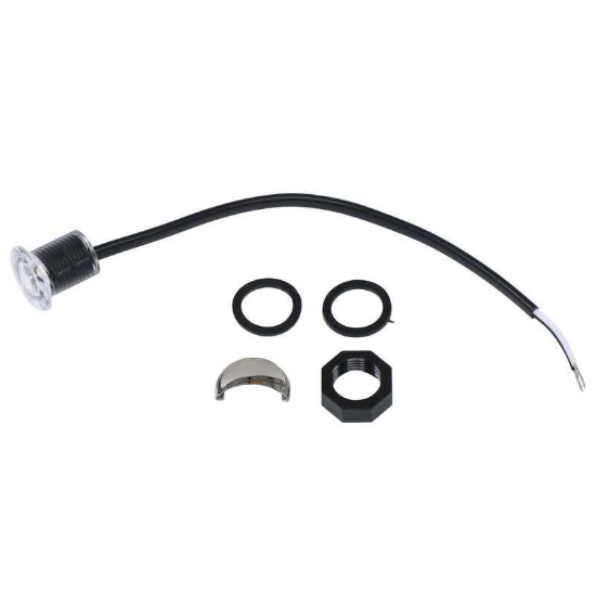 Tecniq New OEM White LED Interior Accent Light W/Stainless Steel Cover ...