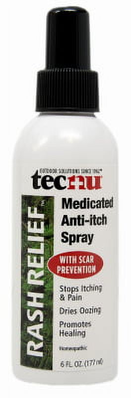 Tecnu 6 OZ Rash Relief Spray For Cooling Relief From The Painful It ...
