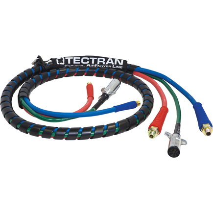 Tectran 13A0801 Air Power Line 3 N1 8' Red/Blue Hose - Walmart.com