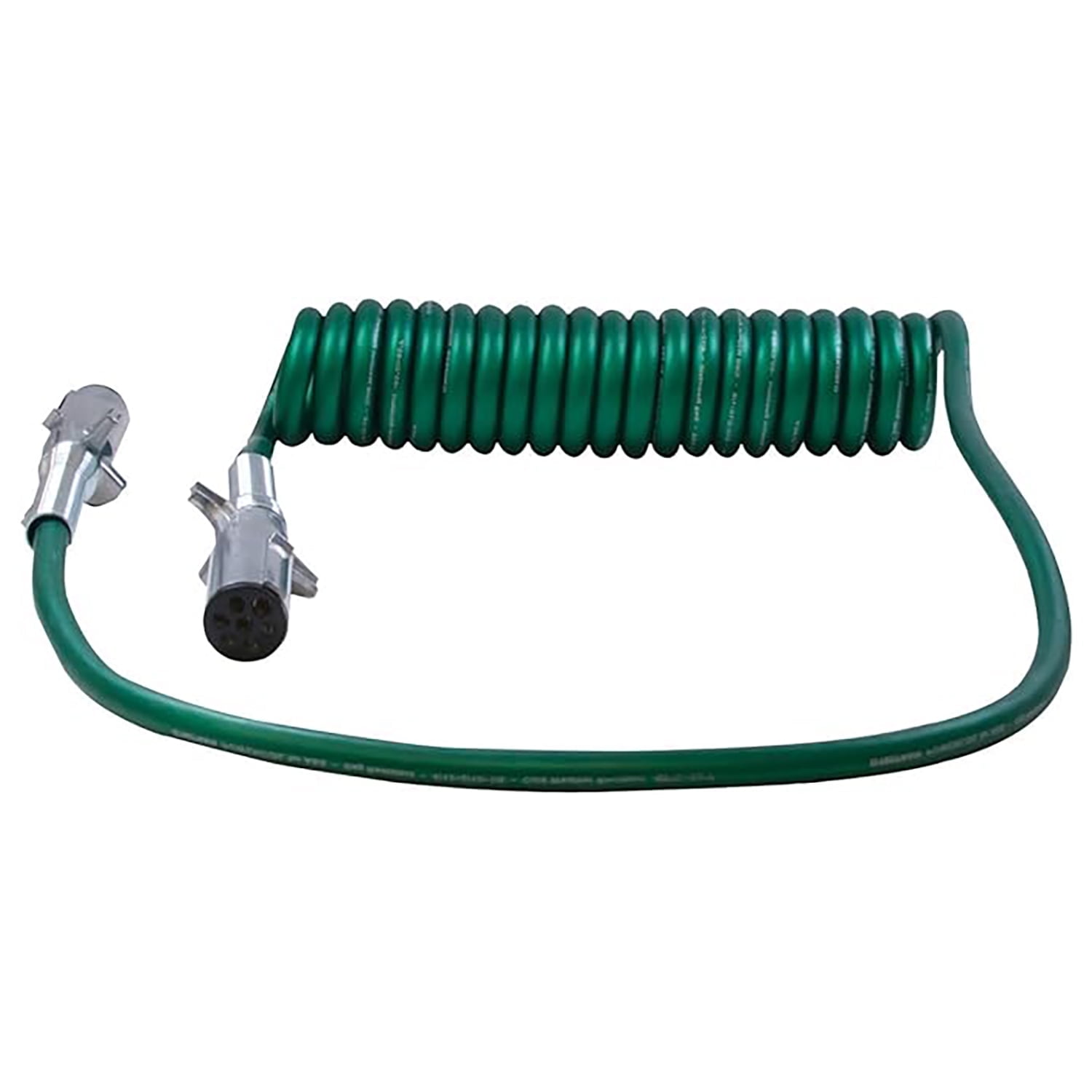 Tectran 7ATG542MG 7-Way ABS Duty Powercoil | 12" Trailer Lead | Die ...