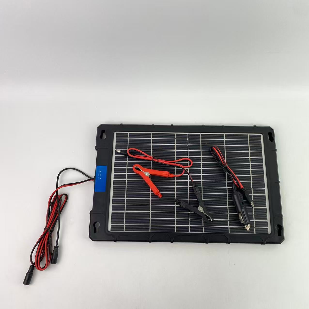 Teczckc Solar-powered battery chargers,15W 12V Solar Battery Charger ...