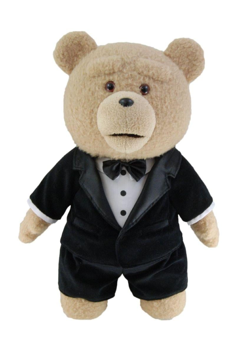 Ted 24" Talking Plush Ted In Tuxedo - Walmart.com