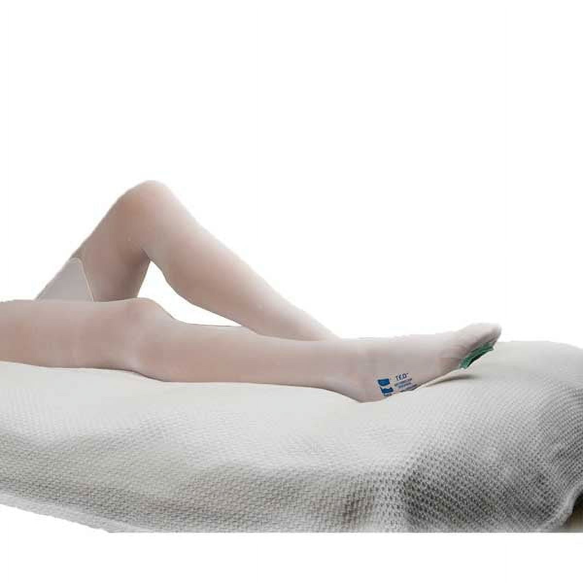 Ted Anti-Embolism Stockings Thigh Length Inspection Toe (White) Small ...