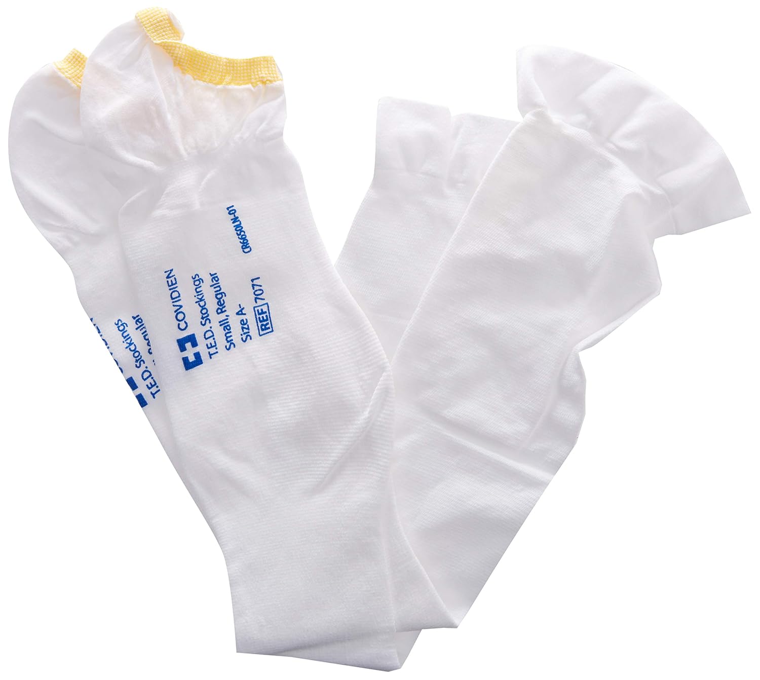 Ted Anti-embolism Stockings Knee Length Inspection Toe (White) Small ...