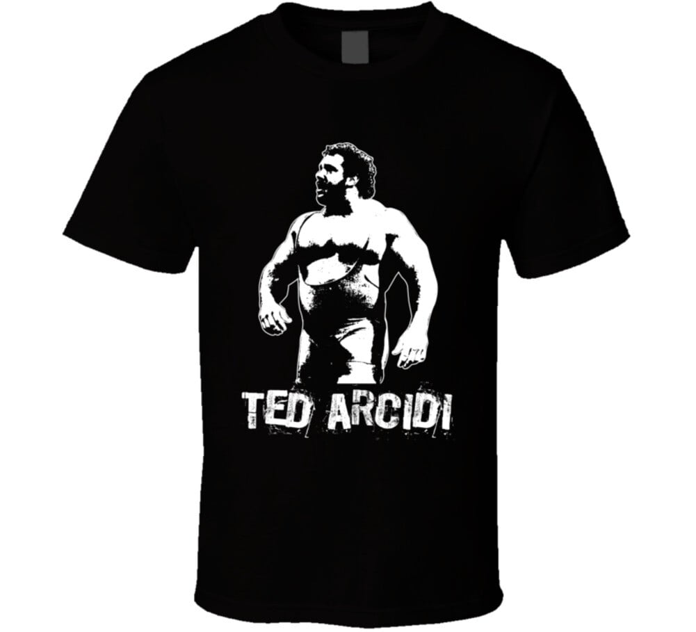 Ted Arcidi Retro Legends Of Wrestling T Shirt - Walmart.com