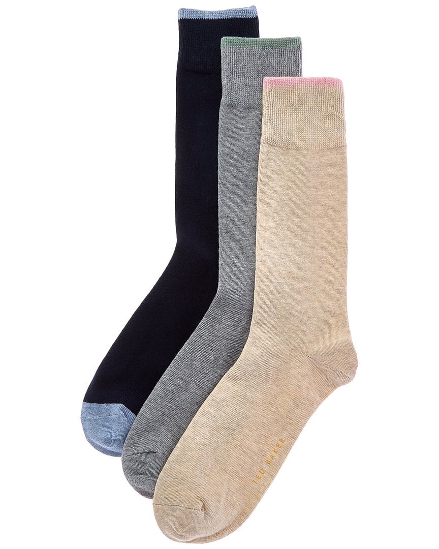 Ted Baker mens 3pk Dress Socks, os - Walmart.com