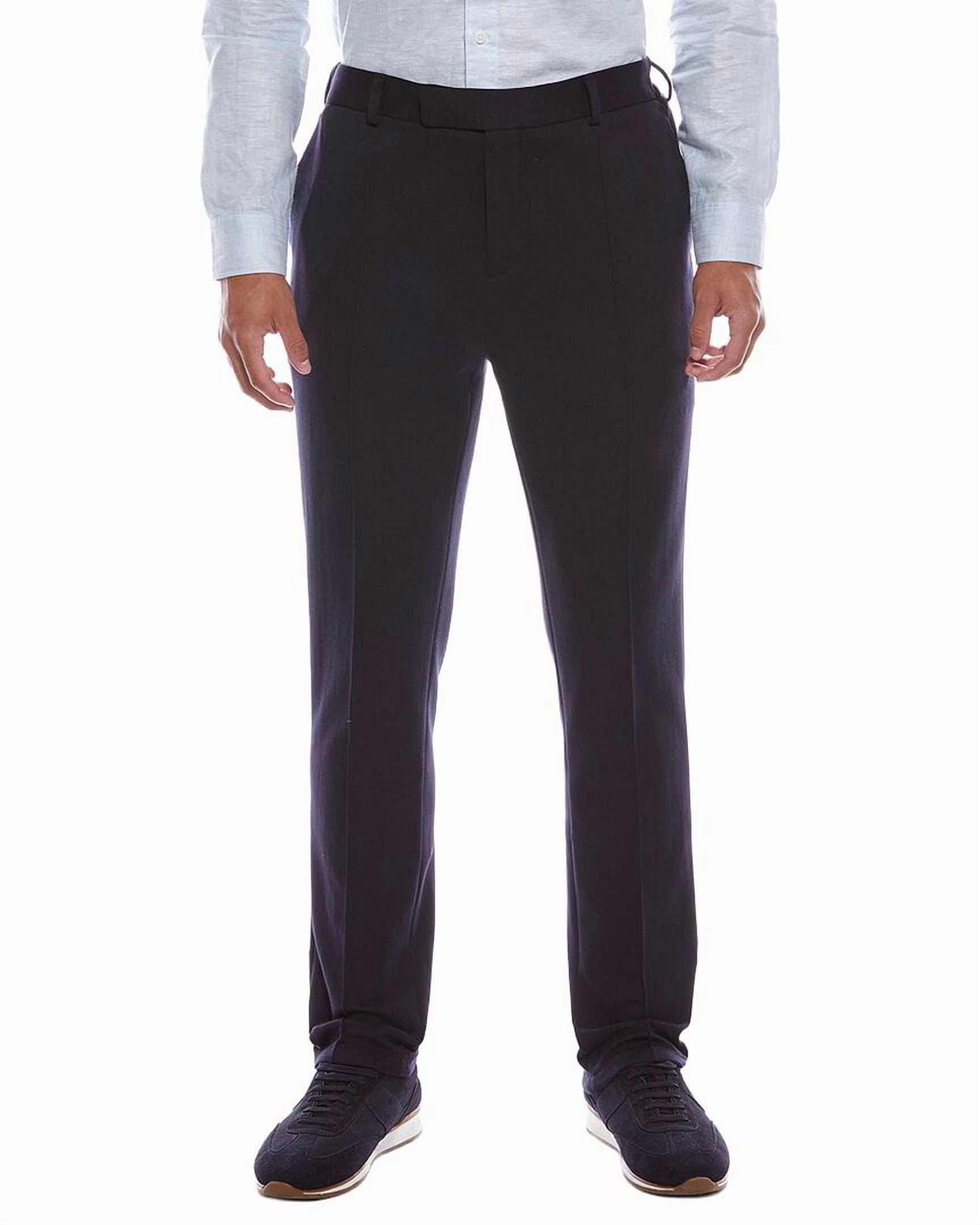 Ted Baker mens Rook Slim Jersey Stretch Smart Trouser, 38/R, Navy ...