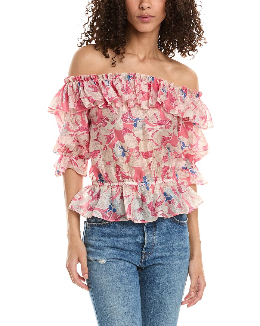 Ted Baker womens Off-The-Shoulder Top, 0, Pink - Walmart.com