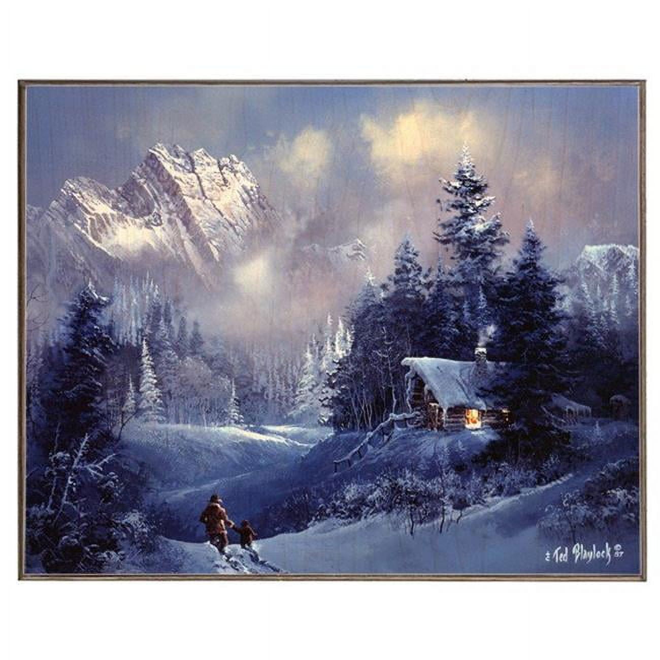 Ted Blaylock LS2740WB1215-TB Almost Home, Birch Wood Print - Walmart.com