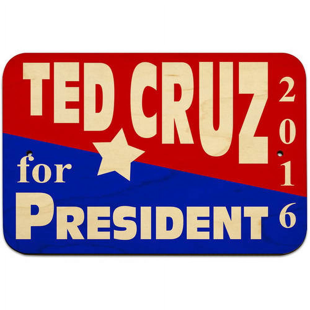 Ted Cruz for President 2016 - Republican Party Sign - Walmart.com