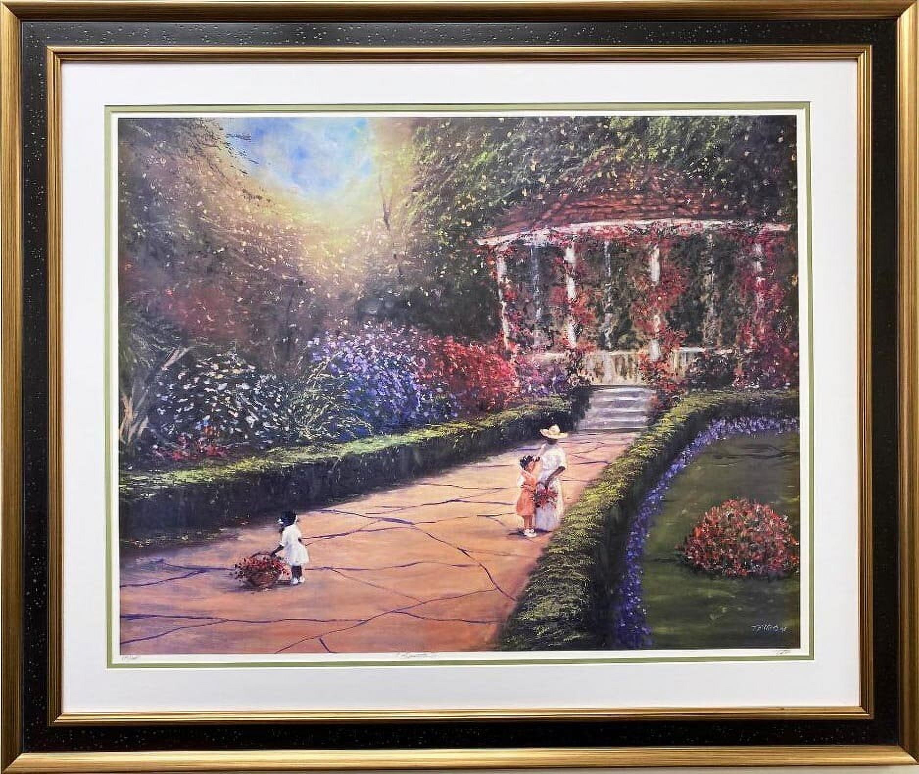 Ted Ellis "Springtime" Hand Signed & # FRAMED African American Art Generic - Walmart.com