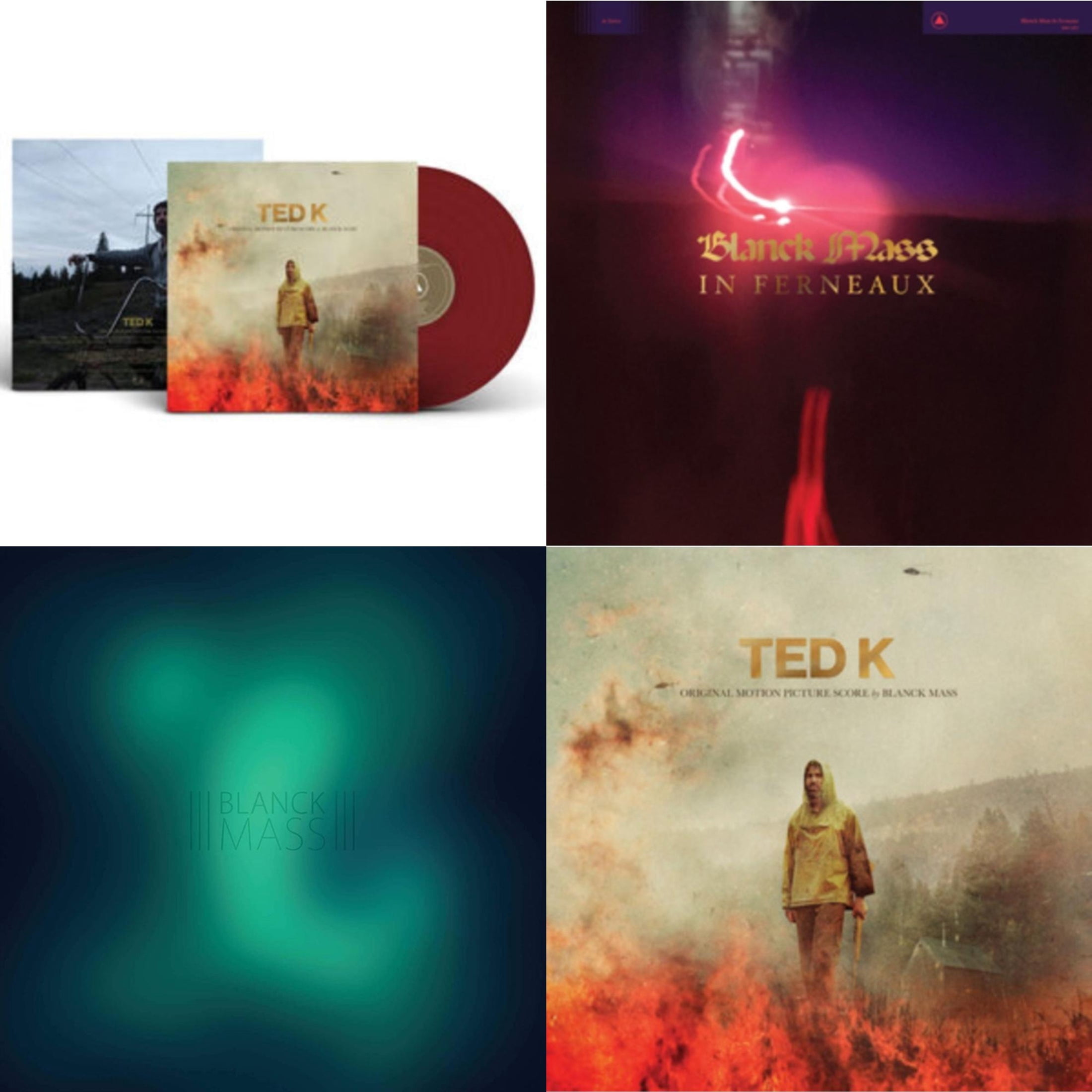 Ted K Original Score (Opaque Red LP Vinyl) & In Ferneaux & Blanck Mass ...