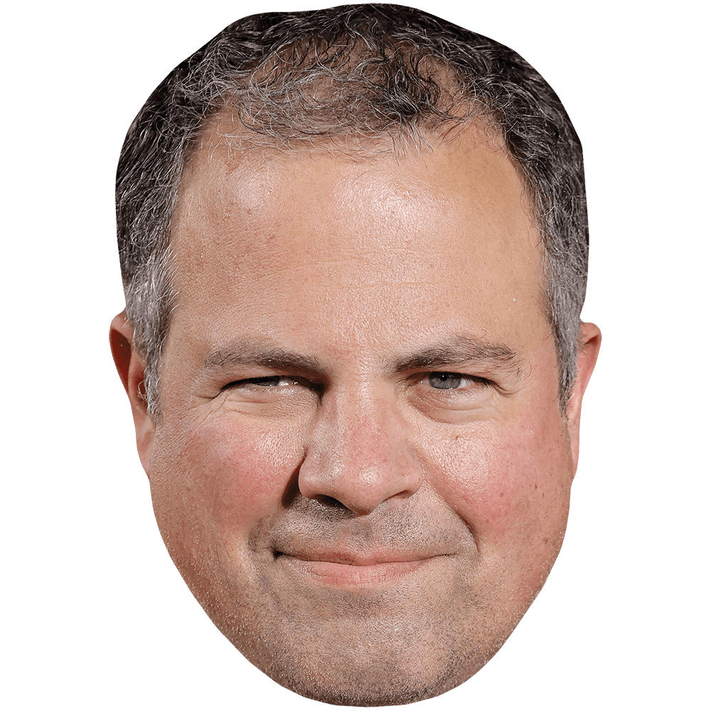 Ted Kravitz (Stubble) Celebrity Mask, Flat Card Face, Fancy Dress Mask ...