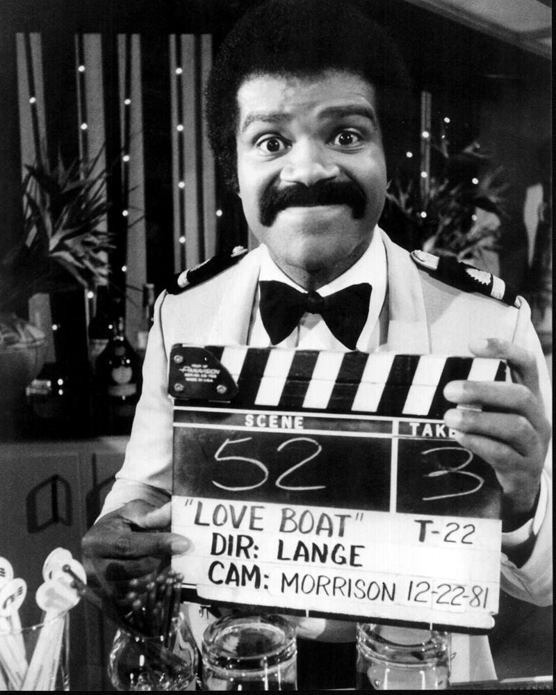 Ted Lange On Set Of The Love Boat Black And White Photo Print (8 x 10 ...