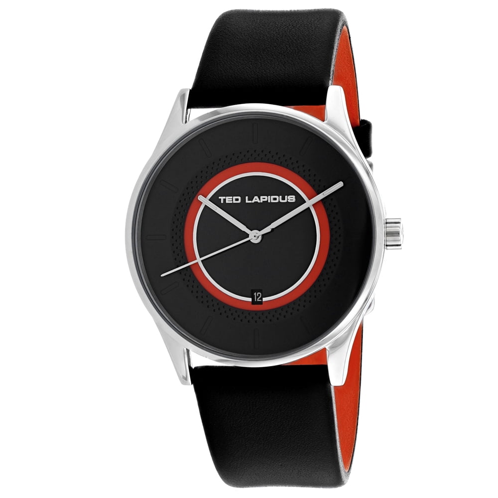 Ted Lapidus Men's Classic Black Dial Watch - 5131901 - Walmart.com