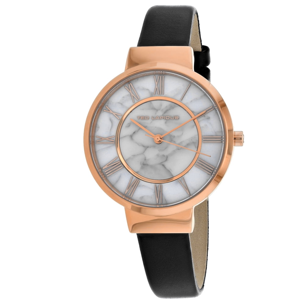 Ted Lapidus Women's Classic Marble white Dial Watch - A0713UARN ...