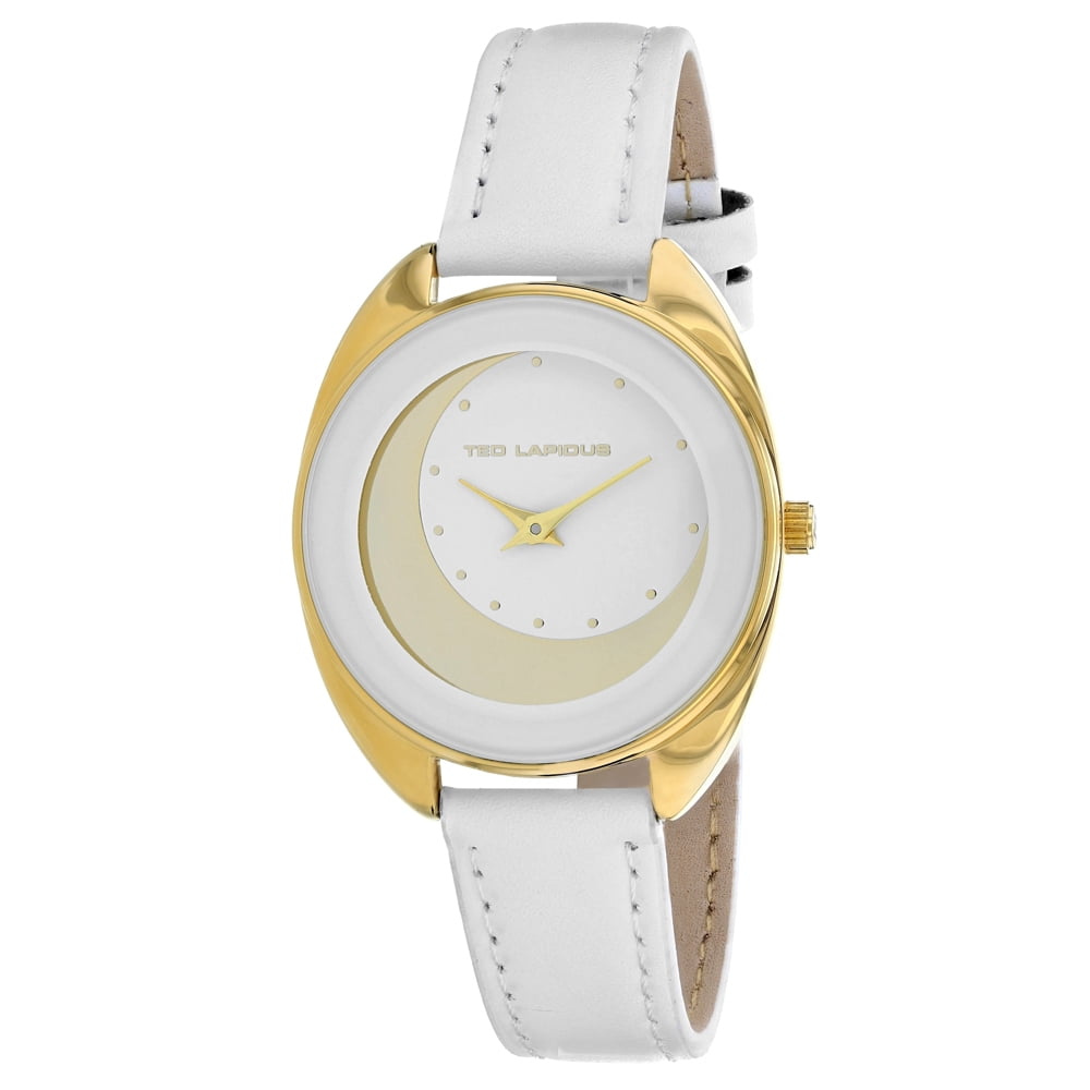 Ted Lapidus Women's Classic White Dial Watch - A0629BAPF - Walmart.com