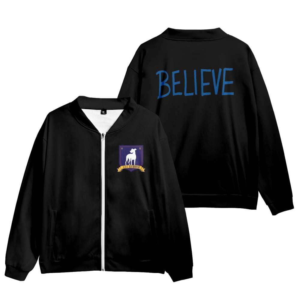 Ted Lasso AFC Richmond Believe Bomber Jacket Zipper Baseball Uniform ...