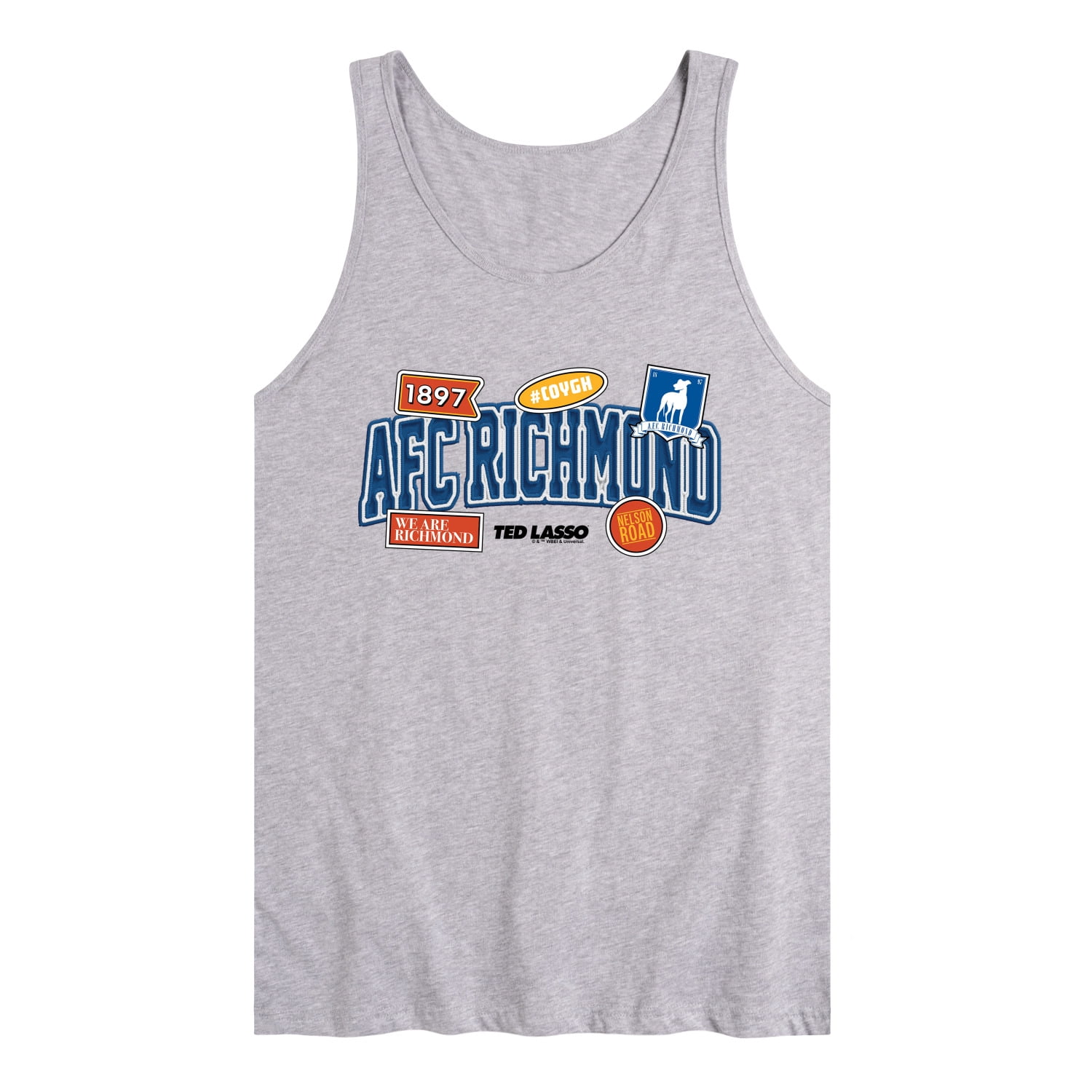 Ted Lasso - AFC Richmond Patch - Men's Sleeveless Graphic Tank ...