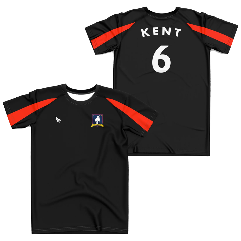 Ted Lasso AFC Richmond Season 3 Roy Kent Coach's Replica Jersey Crewneck Short Sleeve T-shirt ...