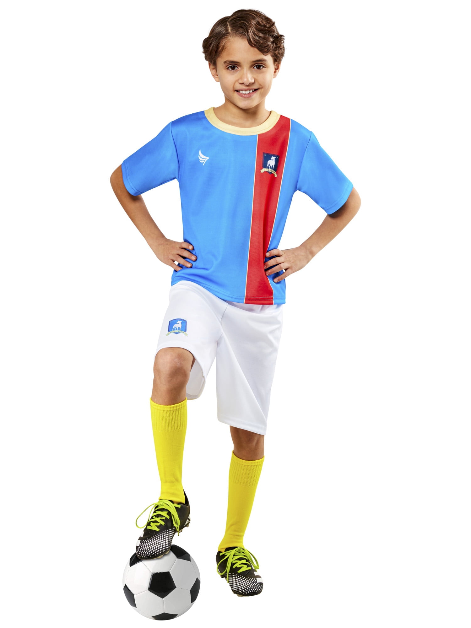 Ted Lasso AFC Richmond Soccer Uniform Costume for Boys by Rubies, Small ...