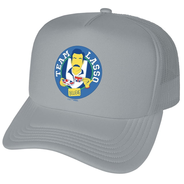 Ted Lasso Badge Foam Snapback Trucker Hat - Unisex for Men and Women - Walmart.com