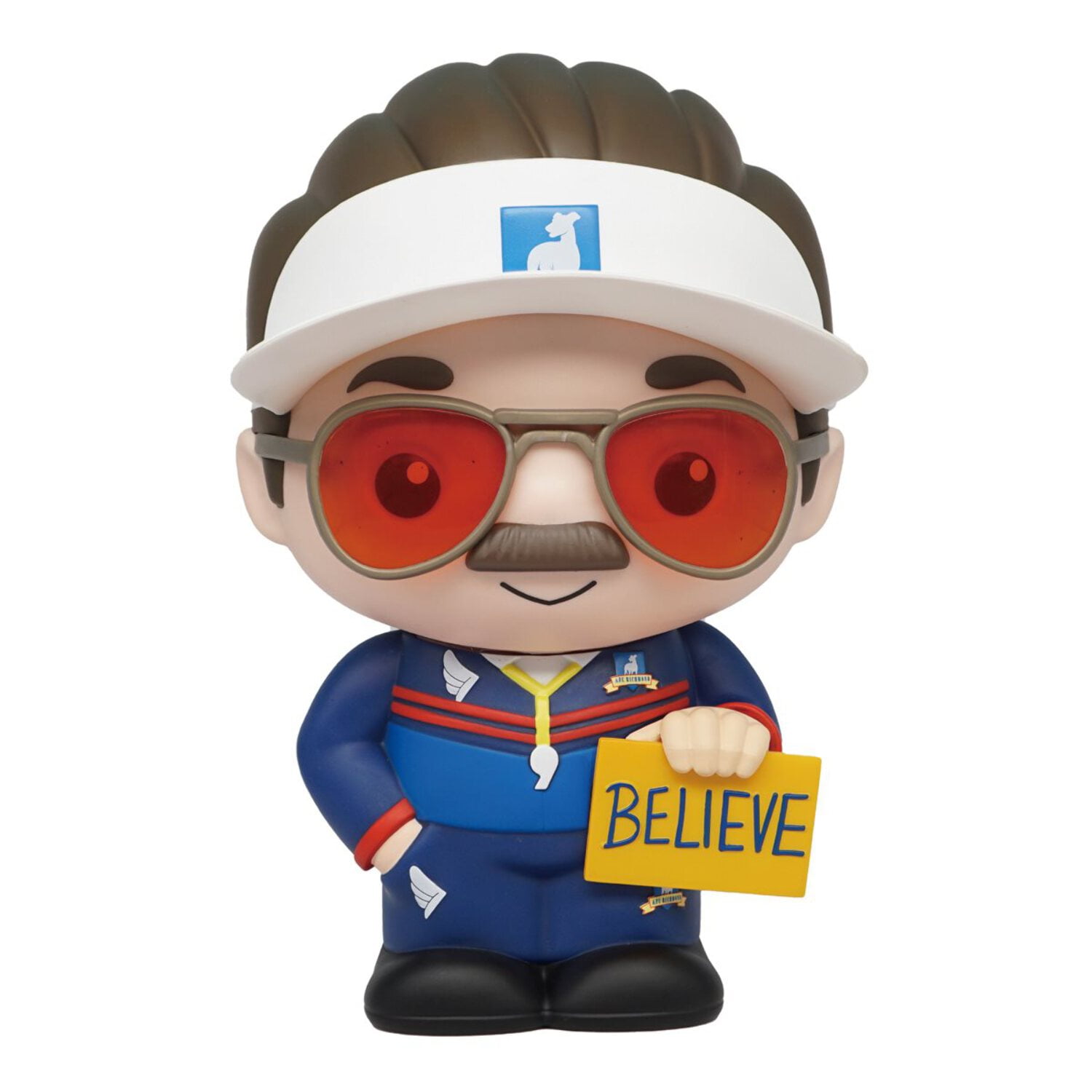 Ted Lasso Believe PVC Figural Bank - Walmart.com